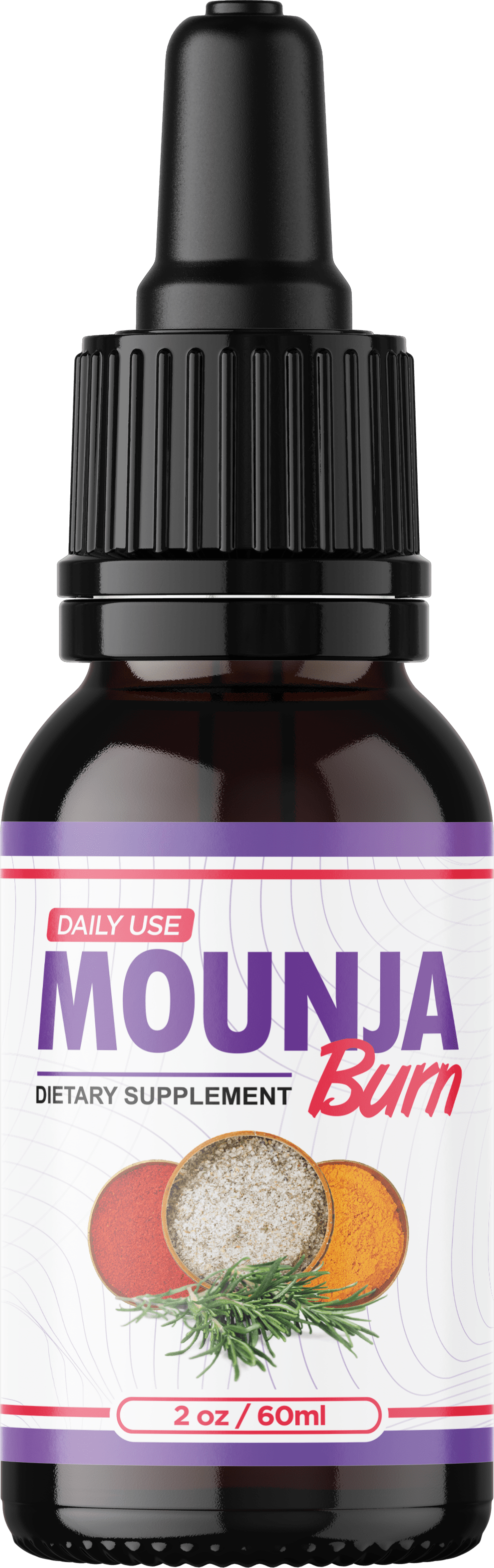 Mounja Burn Ingredients List & Label - What's In Mounja Burn Drops?